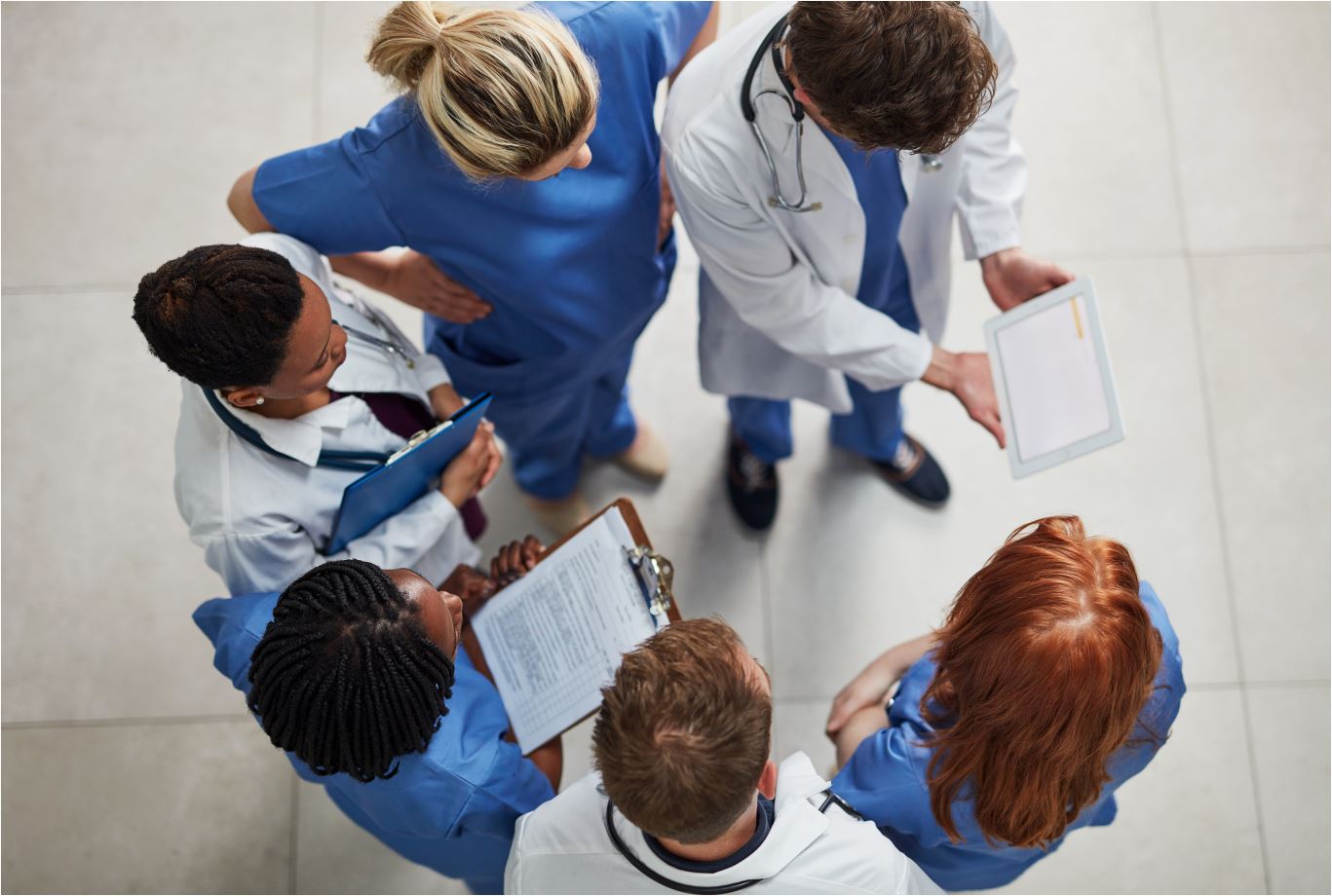 A day in the life of a hospital treating team: ensuring best patient ...